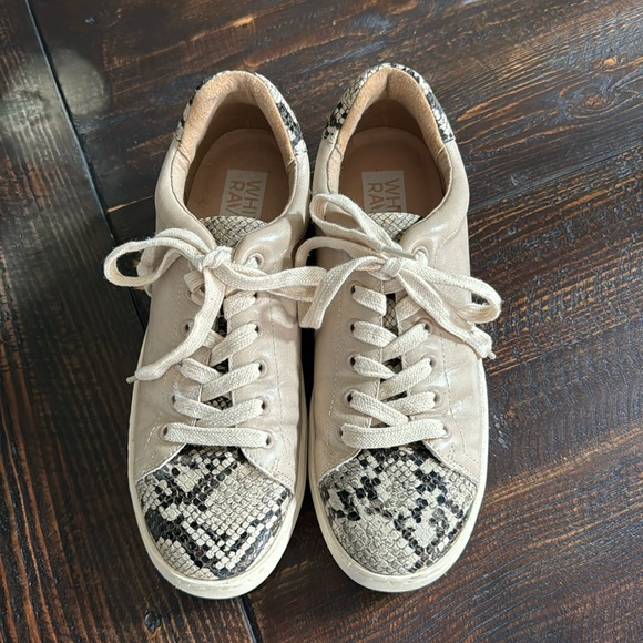 White Raven | Shoes | Snakeskin Beige Shoe | Poshmark